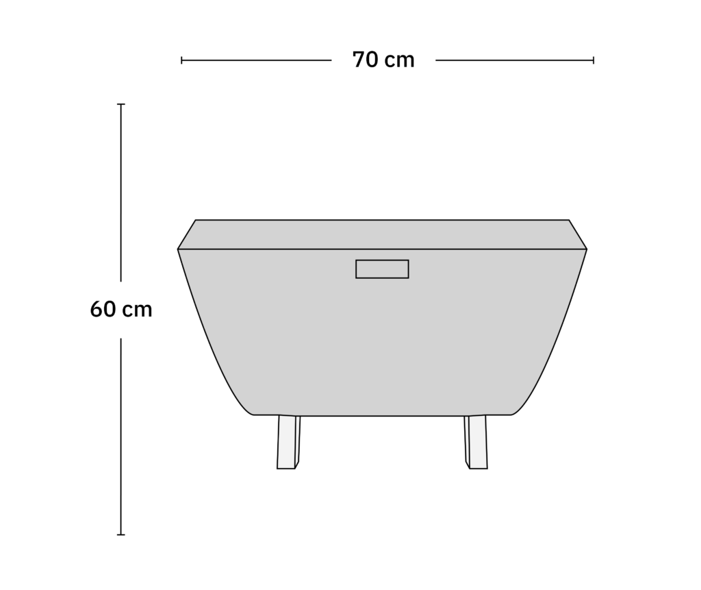 Sun bed - TF0753/C - Rattan - Sunbed Thai