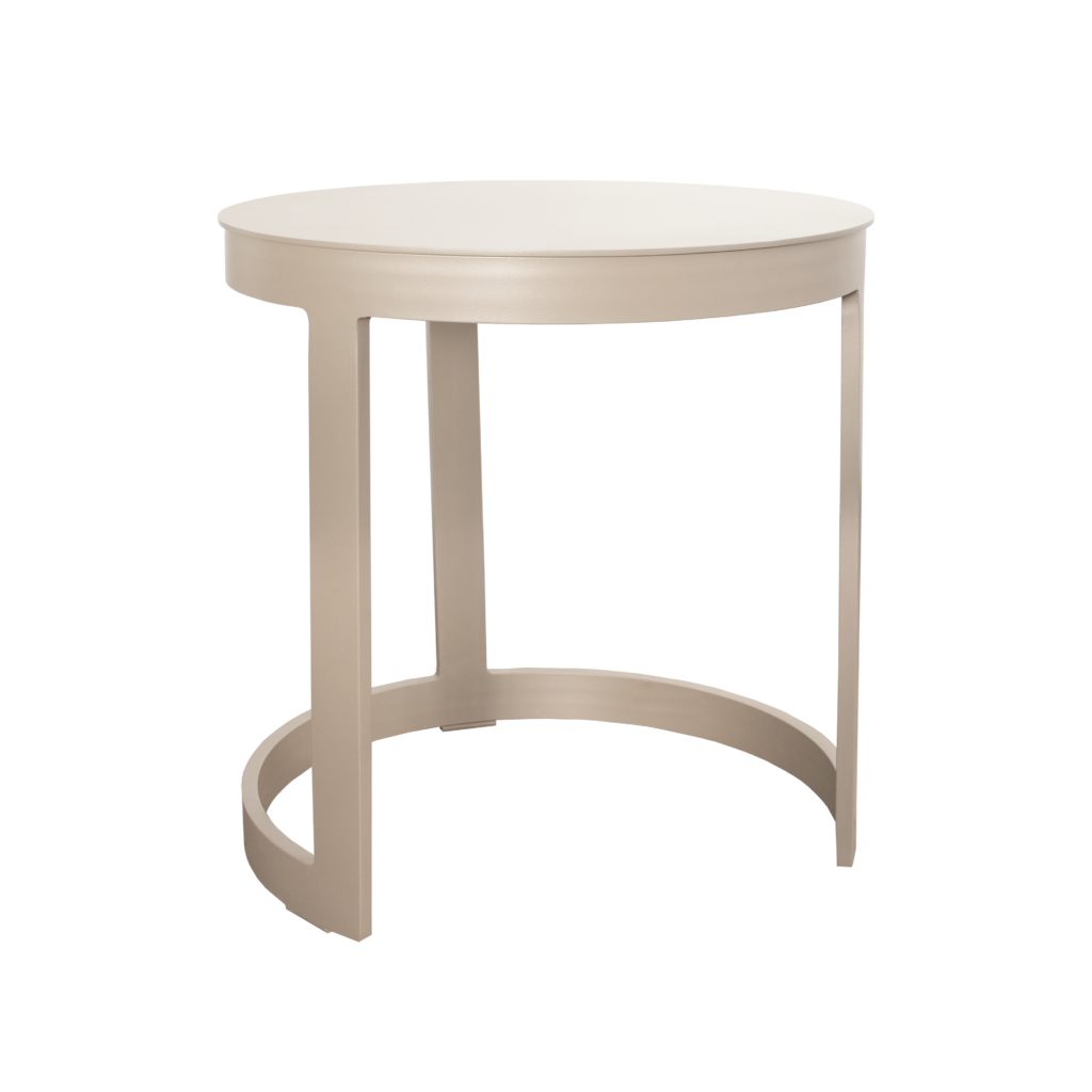 Side table – ALU135/ET/CH – Aluminium | Sunbed Thai